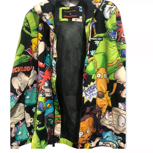 Members Only | Jackets & Coats | Nwt Members Only X Nickelodeon Rugrats ...